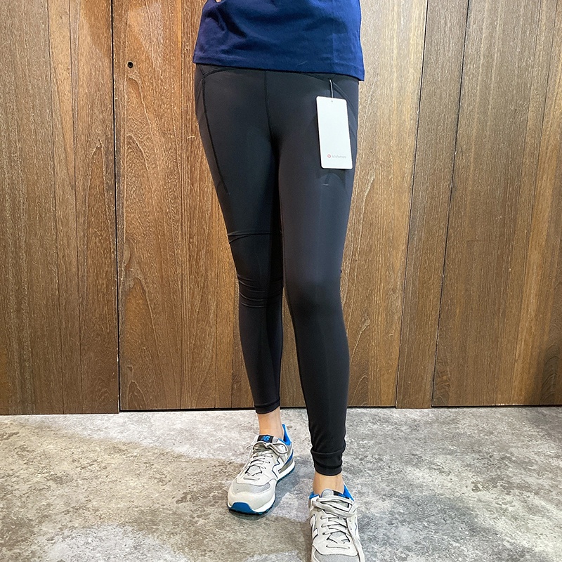 美國百分百【全新真品】Lululemon 瑜伽褲 Power 運動褲 長褲 緊身 女款 褲子 機能 CG77 | 蝦皮購物