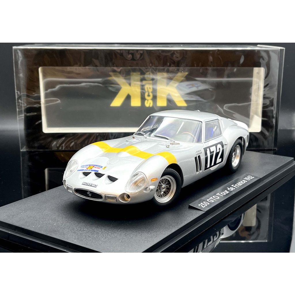 KK scale 1/18 Ferrari 250 GTO #172 1964 冠軍 MASH | 蝦皮購物