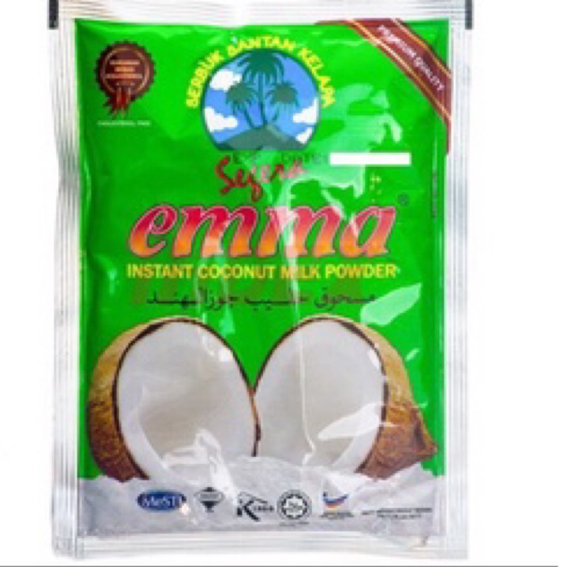 馬來西亞🇲🇾Emma 即溶椰奶粉 Santan Kelapa 50g Coconut Milk Powder | 蝦皮購物