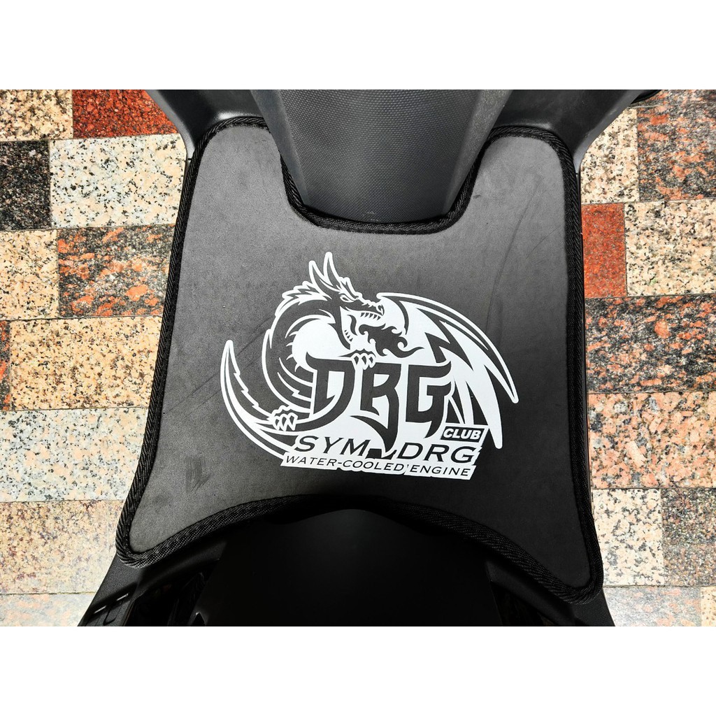 【現貨贈LED車燈】 SYM DRG二代 DRG2.0 鯊魚紋坐墊皮 drg 坐墊 DRG 坐墊皮 坐墊套 椅墊套 | 蝦皮購物