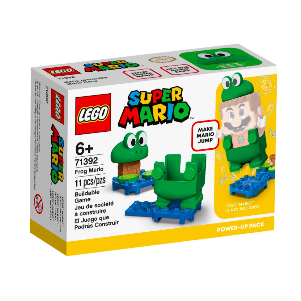 『現貨』LEGO 71392 Mario-青蛙瑪利歐 Power-Up 套裝 盒組 【蛋樂寶】 | 蝦皮購物
