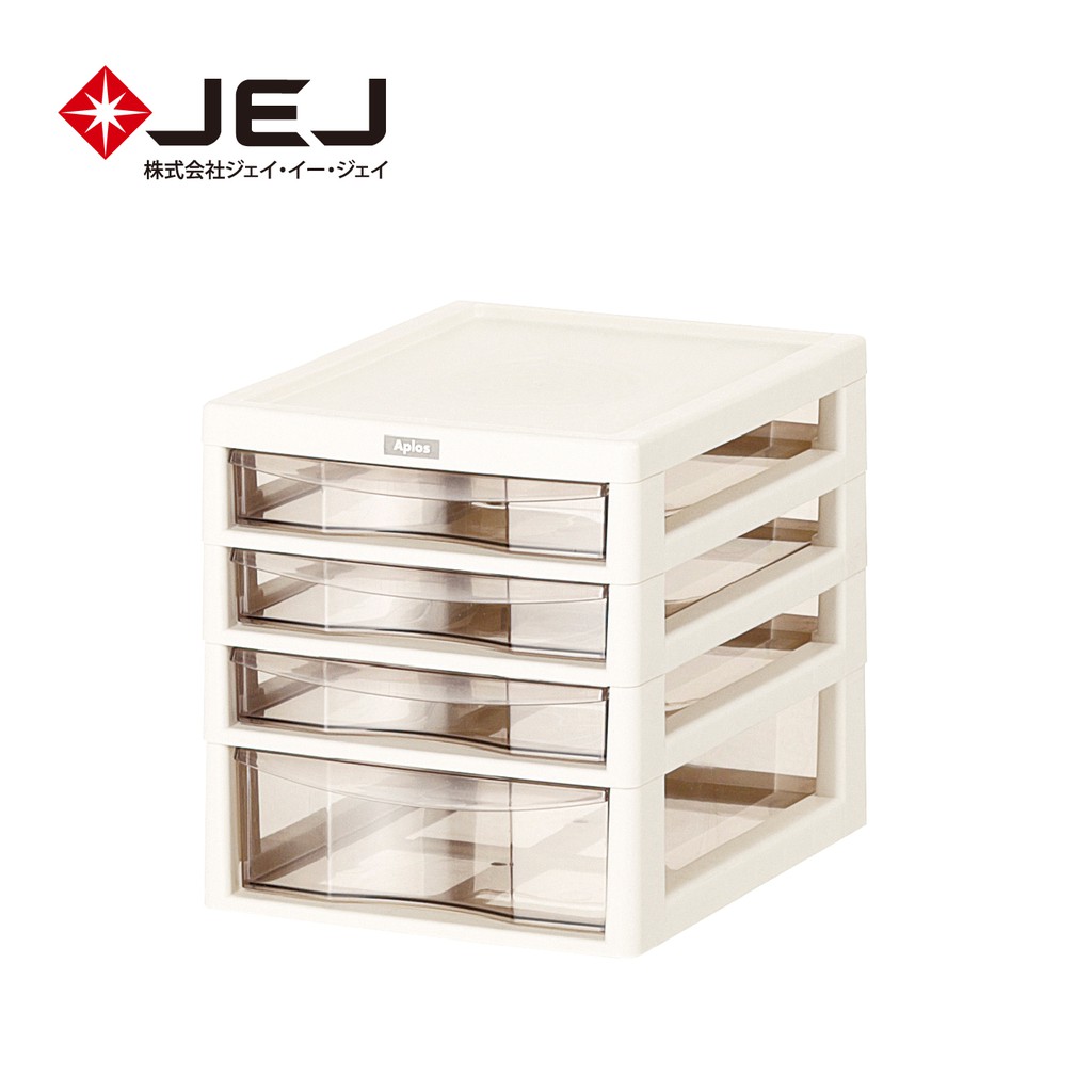 【日本 JEJ ASTAGE】APLOS A4系列 4抽桌上型文件小物收納櫃~2色 /文件櫃 收納櫃 抽屜櫃 小物收納 | 蝦皮購物