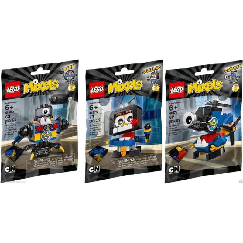 ||高雄 宅媽|樂高 積木| LEGO“41578 41579 41580“mixels 9 三包 | 蝦皮購物