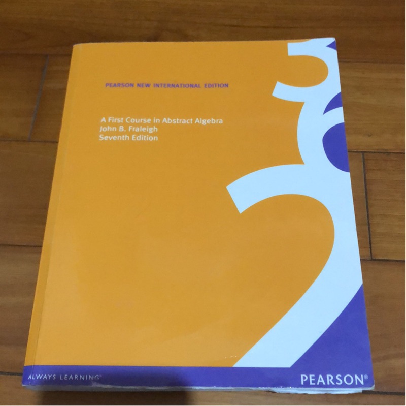 代數學用書A First Course in Abstract Algebra John B.Fraleigh 第七版 | 蝦皮購物