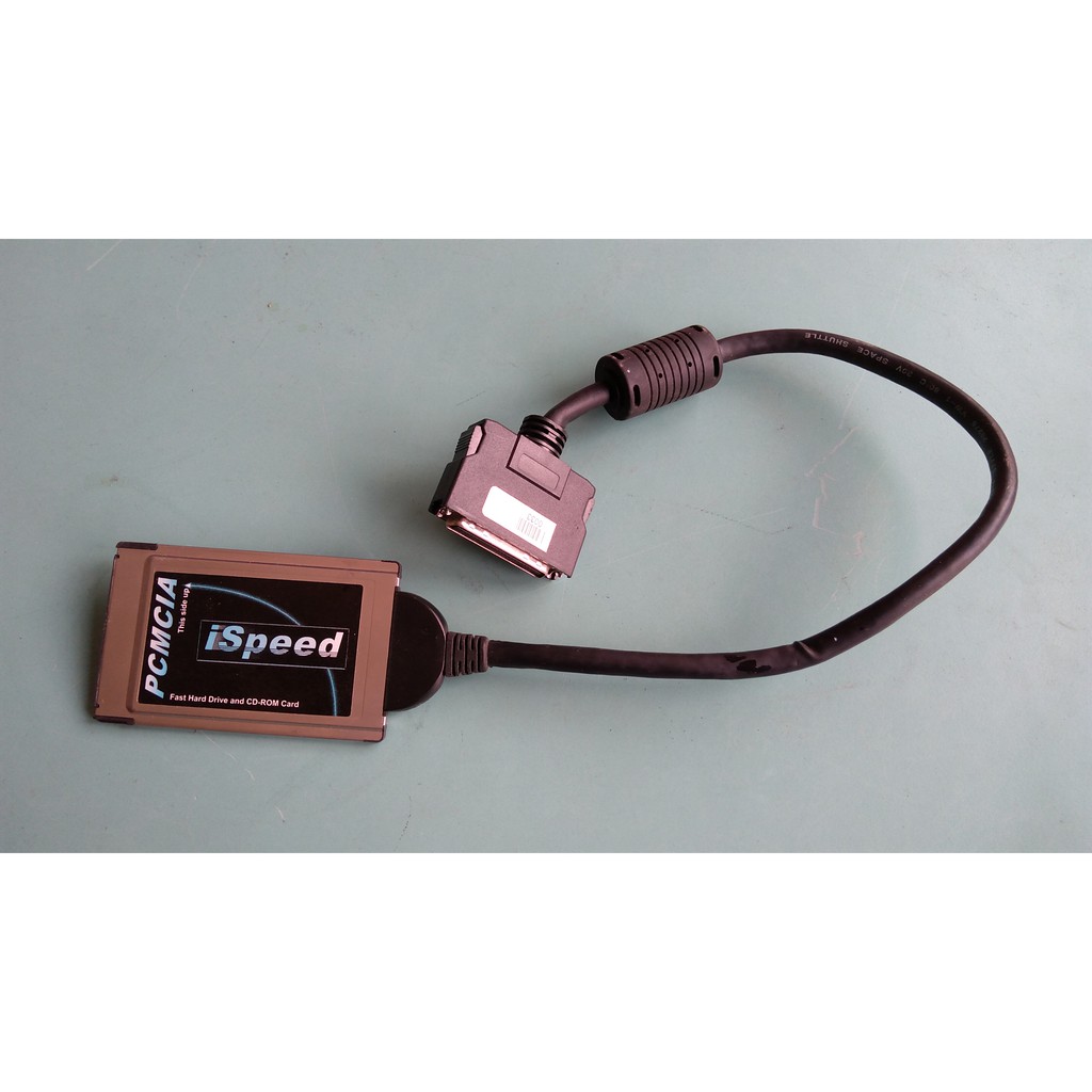 古董筆電老物 PCMCIA iSpeed Fast Hard Drive and CD-ROM Card Class | 蝦皮購物