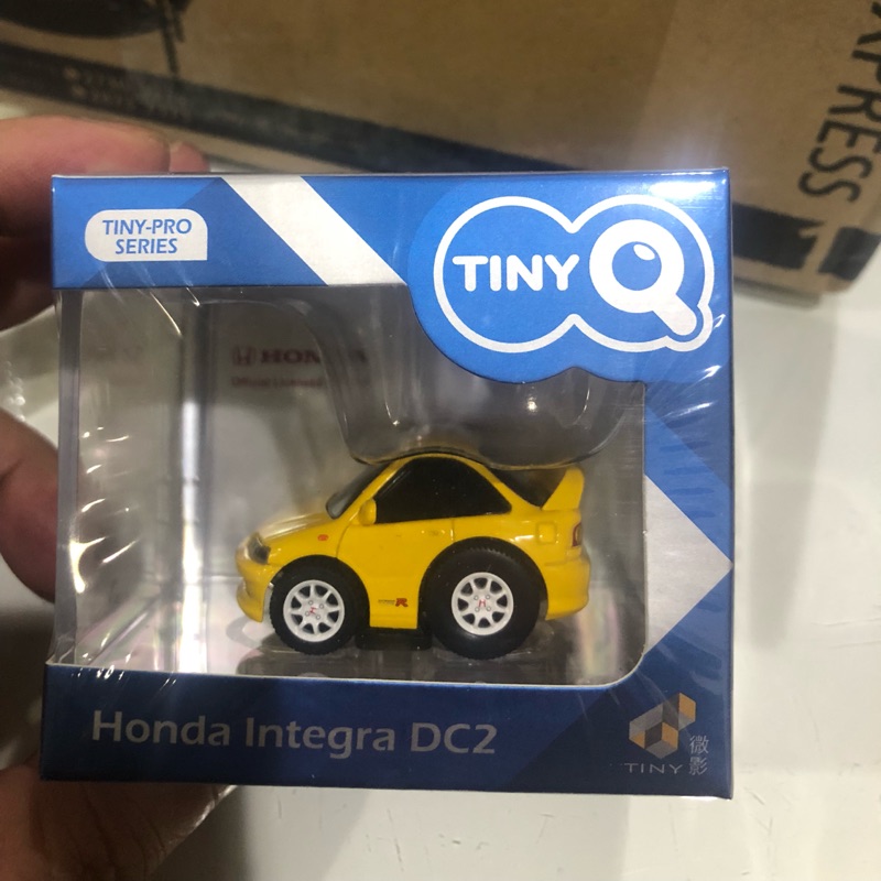 Tiny q tiny 微影 q車 honda integra DC2 黃色 | 蝦皮購物