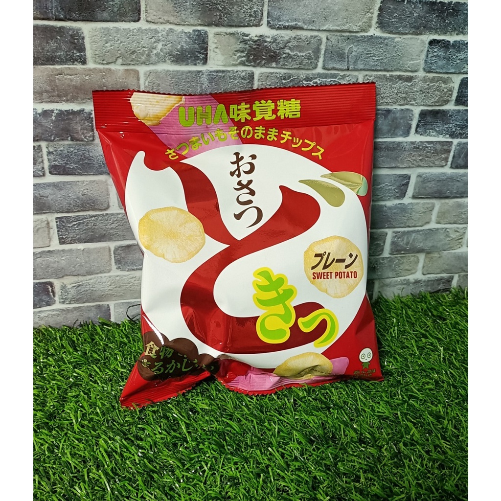 味覺*薯片(原味)65g UHA 味覺糖 地瓜片 薯條 洋芋片 | 蝦皮購物