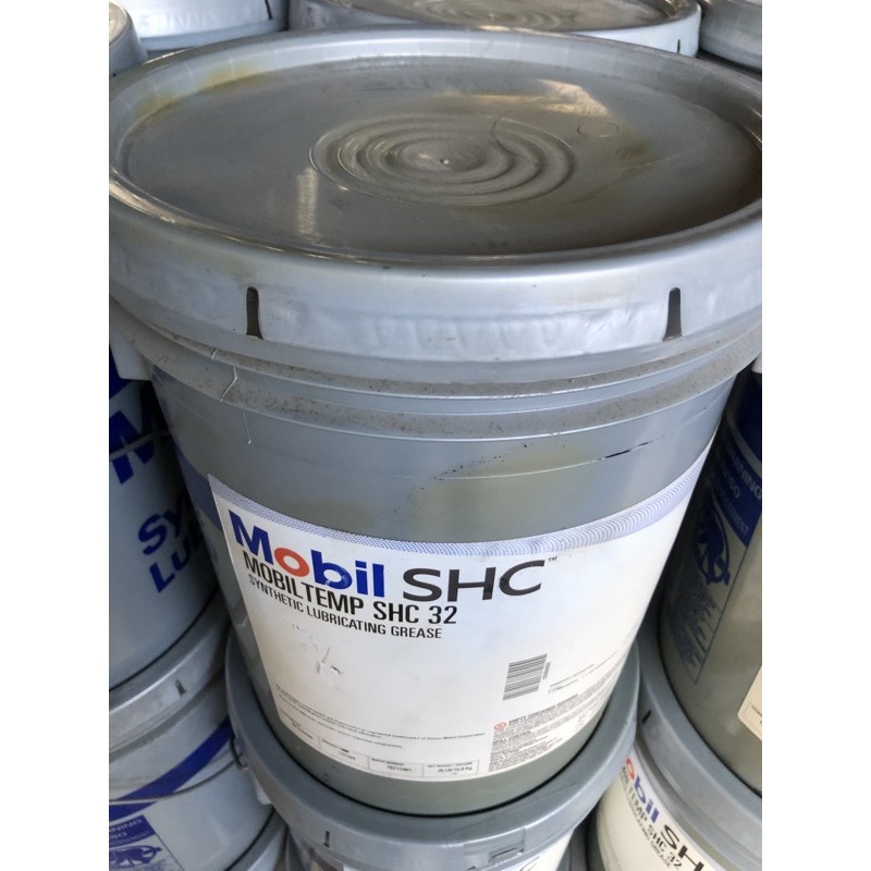 【MOBIL 美孚】MOBIL TEMP SHC 32、高性能抗磨潤滑脂、15.8 KG/桶裝【軸承、培林-潤滑用】 | 蝦皮購物
