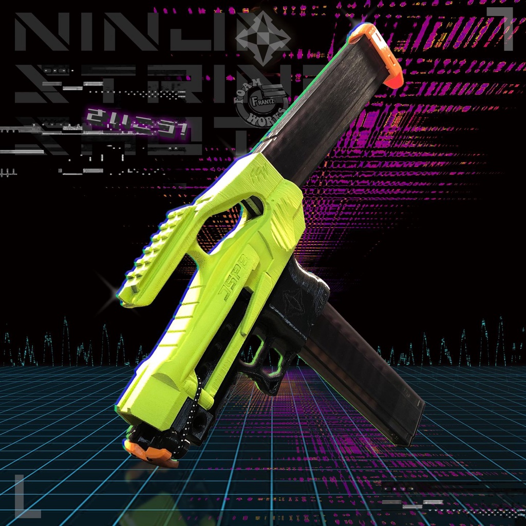 【JSPB x FFW 現代忍者弩】特價 出清短彈 發射器 軟彈 NERF 玩具 | 蝦皮購物