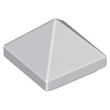 樂高 LEGO 淺灰色 1x1x2/3 金字塔 三角 22388 Light Gray Slope 45 Pyramid | 蝦皮購物