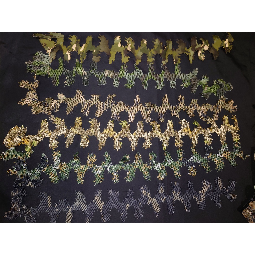 雙面印染、雷射切割立體偽裝布條-MCTP-MCBK-國軍數位迷彩-狩獵迷彩-AOR2 | 蝦皮購物