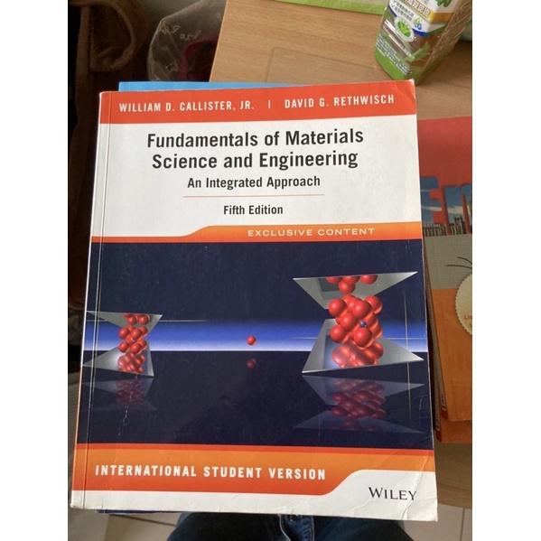 Fundamentals of Materials Science and Engineering 材料科學與工程 課本 | 蝦皮購物