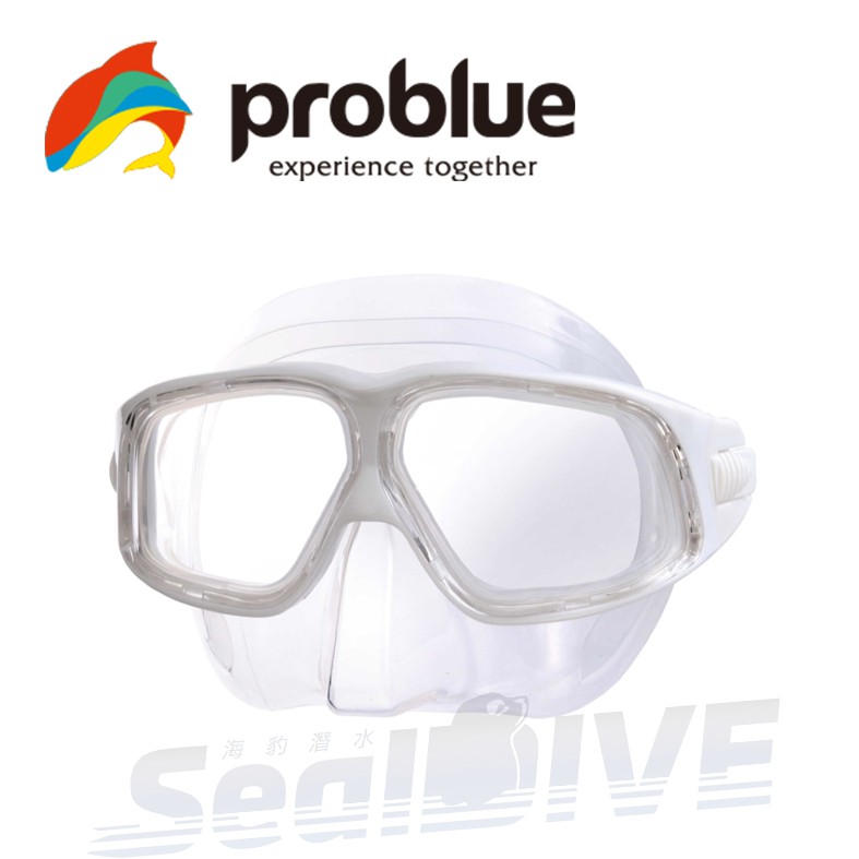 【海豹潛水】PROBLUE MS-2811W 自由潛水透明面鏡 自由潛水面鏡 低容積面鏡 潛水面鏡 面鏡 | 蝦皮購物