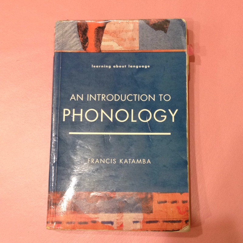 An introduction to phonology Francis Katamba | 蝦皮購物