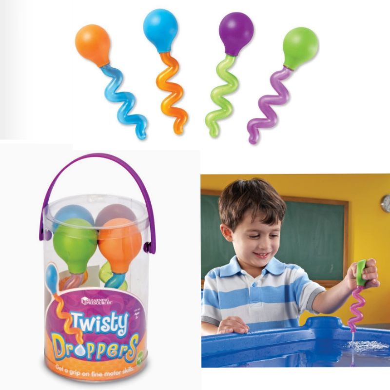 美國 learning resources 教學資源 Twisty Droppers 精細動作練習滴管玩具 | 蝦皮購物