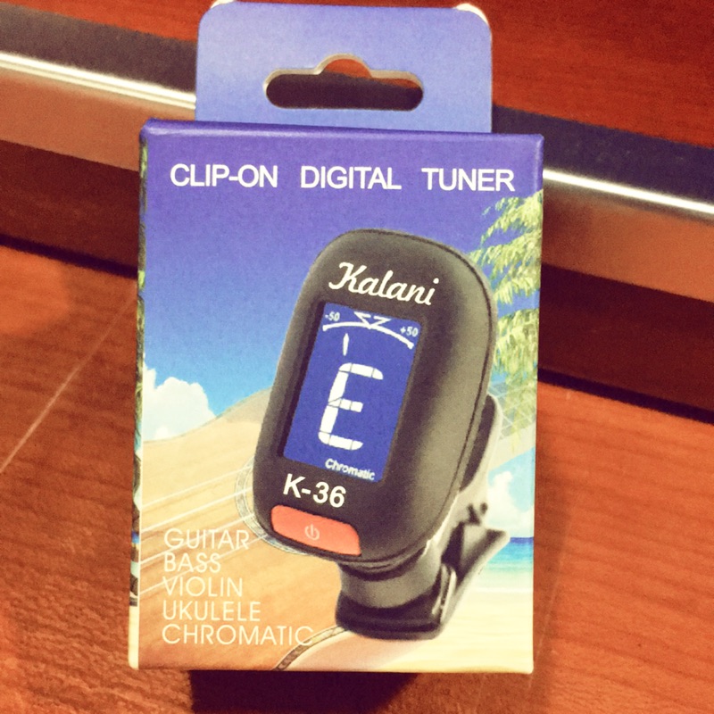 Kalani k-36 調音器 LED顯示。吉他 烏克麗麗 小提琴 皆可用 | 蝦皮購物