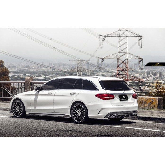 【政銓企業】賓士 BENZ S205 旅行版 AMG 專用 FDGT 高品質 抽真空 卡夢 後下巴 後中包 現貨 | 蝦皮購物