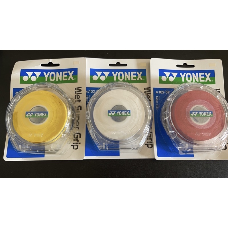 YONEX AC102-5P 握把布 手膠 5本入 AC102 日本境內銷售版 JP版 | 蝦皮購物