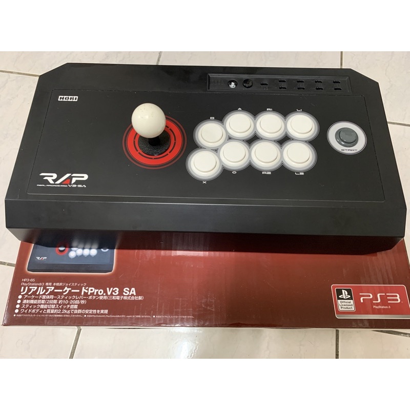 hori rap v3 sa大型搖桿 ps3 pc適用 | 蝦皮購物