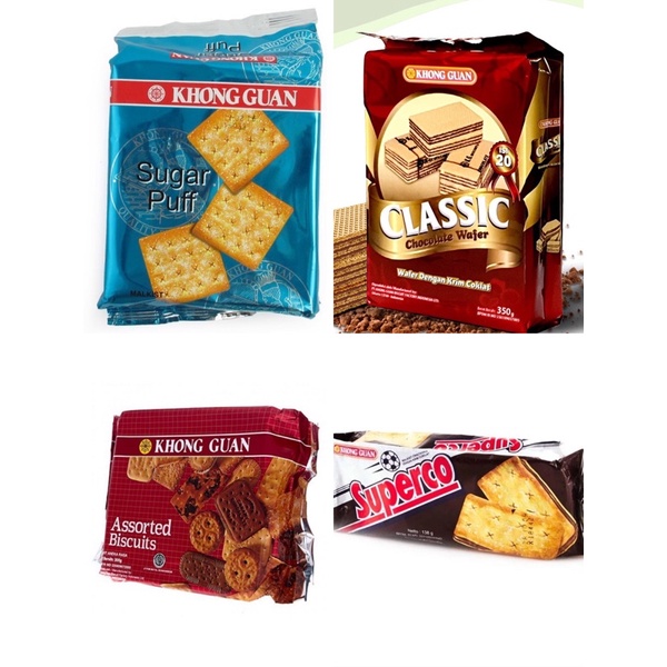 {Toko indo} Khong guan superco,sugar puff,biscuits,classic | 蝦皮購物