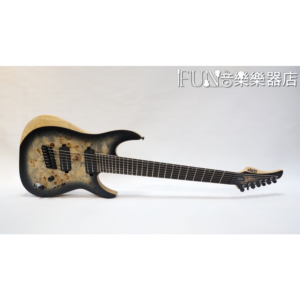【Fun音樂樂器店】Schecter REAPER-7 MS CHARCOALBURST 電吉他 | 蝦皮購物