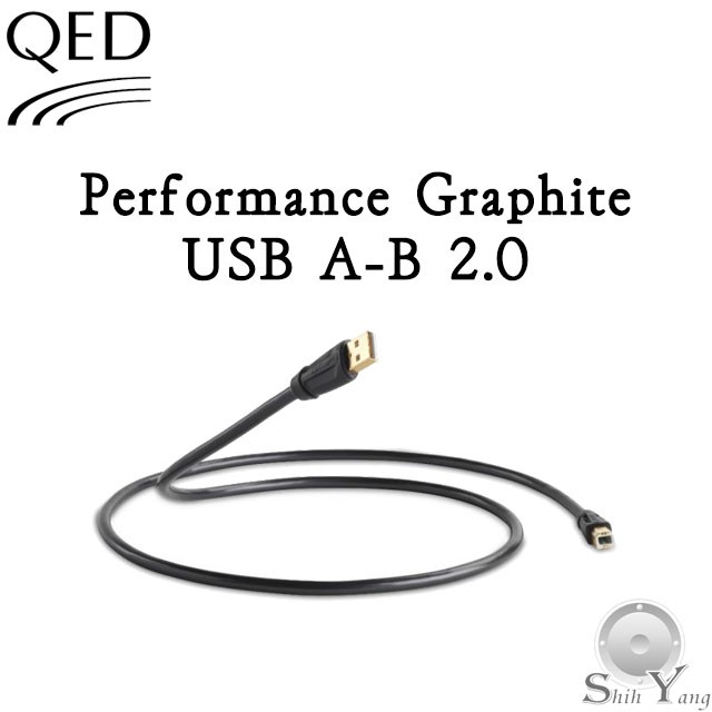 QED 英國 Performance Graphite USB 訊號線 USB A to B 2.0 1.5米 公司貨 | 蝦皮購物