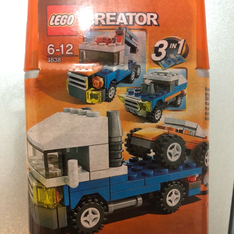 【Brick DoDo 積木豆豆】樂高 Lego 4838 迷你小車 卡車 3in1 | 蝦皮購物