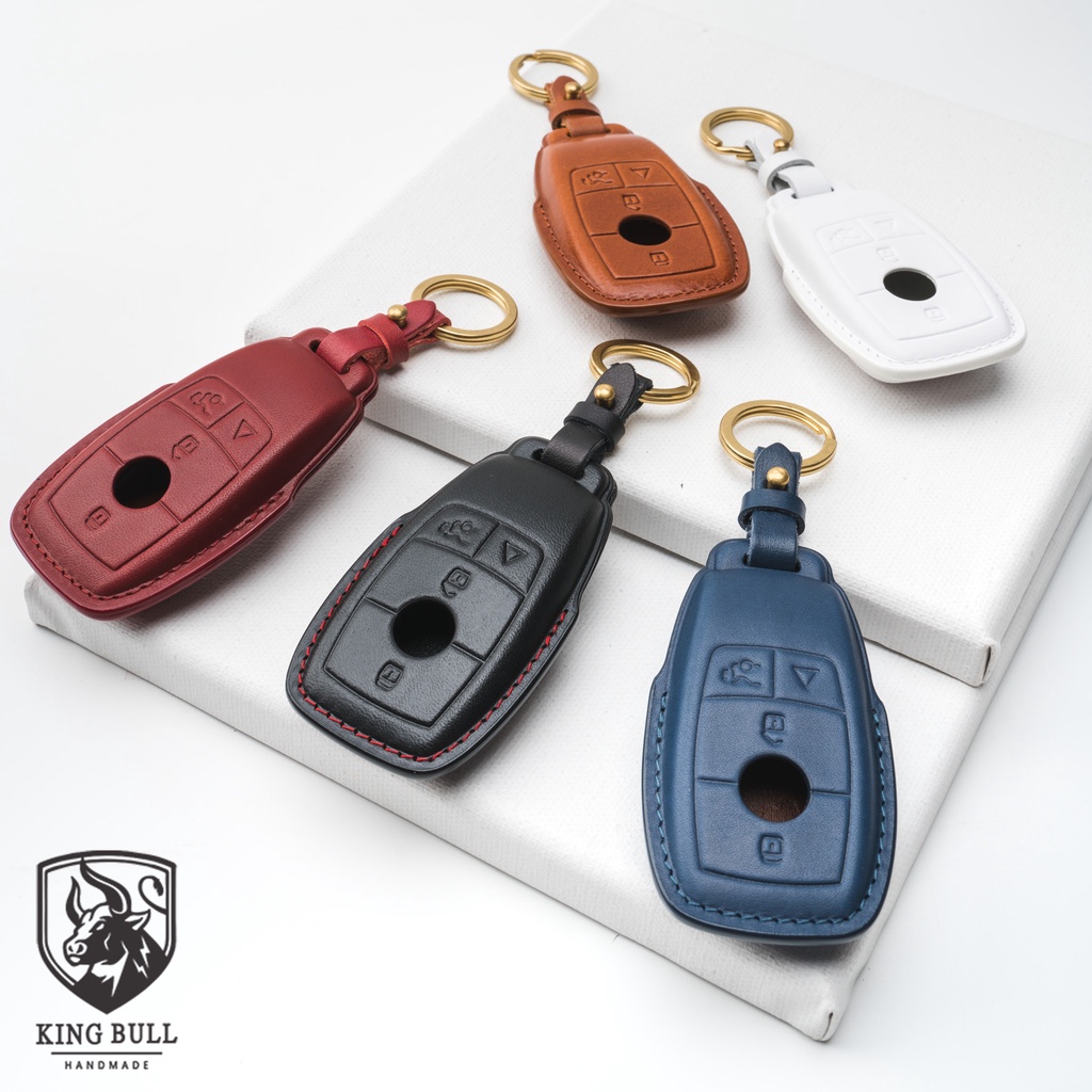 Benz 賓士 E300 Cla Glc A45 Gcar C43 鑰匙皮套 智能鑰匙皮套 汽車鑰匙皮套 手工皮件 | 蝦皮購物