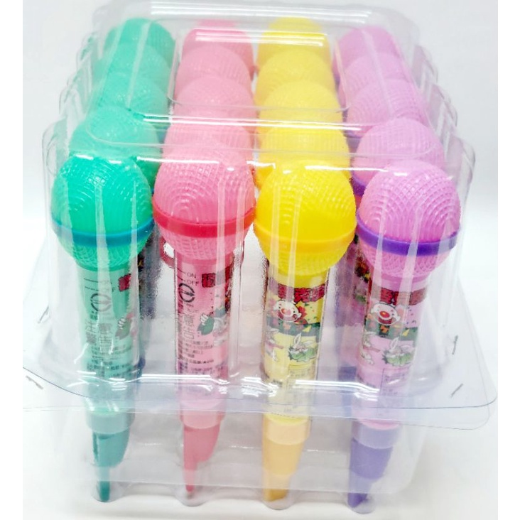 川元糖果玩具，歡唱麥克風糖果玩具，麥克風造型糖，懷舊食品，20公克x20支 | 蝦皮購物