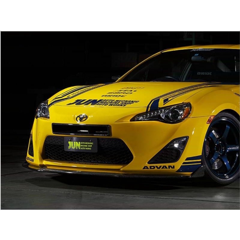 JUN TOYOTA 86 SUBARU BRZ ZN6 碳纖維 前下巴 | 蝦皮購物
