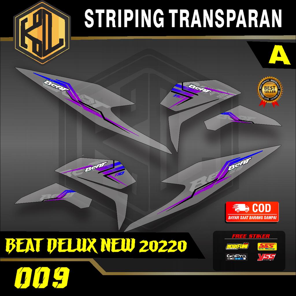 最新 BEAT DELUX 2020 透明貼紙酷條紋圖案 KL-009 | 蝦皮購物