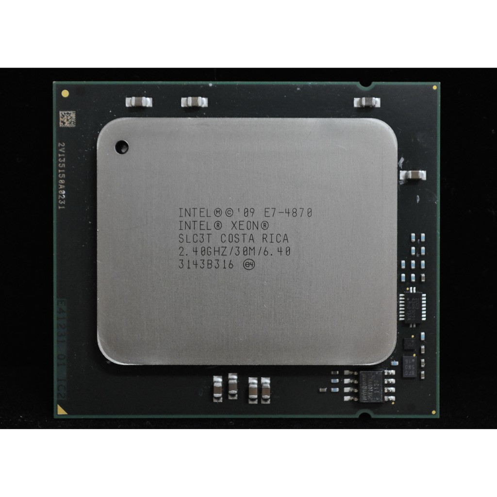 (庫存) Intel XEON E7-4870 伺服器 CPU 10核20執行緒正式版(1567 2.4G 30M快取) | 蝦皮購物