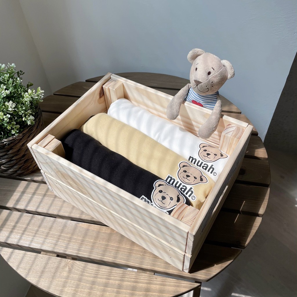 【KT USA】muahmuah Teddy bear短袖 muah短T 今年新款 經典短袖 上衣 情侶衣 | 蝦皮購物