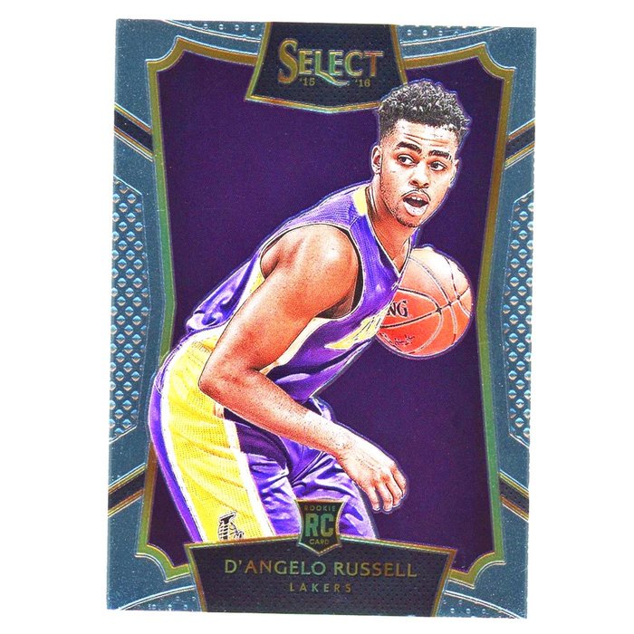 (RC) “Dlo” D’angelo Russell 正規Select Concourse Rookie版新人金屬卡 | 蝦皮購物