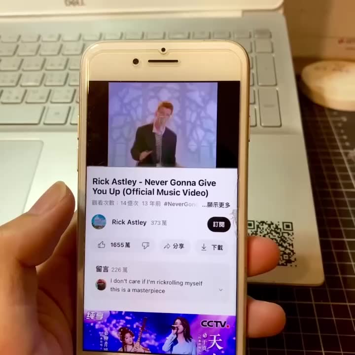 【瑞克搖】QR code貼紙｜連結YT Never Gonna Give You Up 惡搞貼紙 Rickrolling | 蝦皮購物