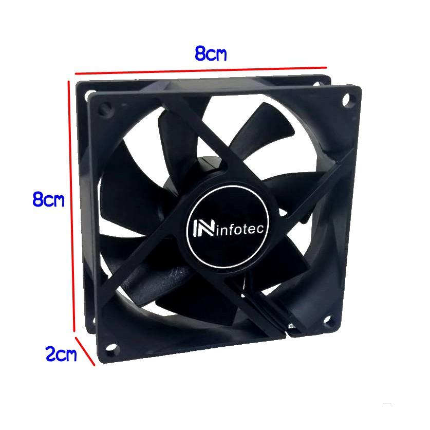 8x8公分 散熱風扇 靜音 風扇 CPU系統風扇 | 蝦皮購物