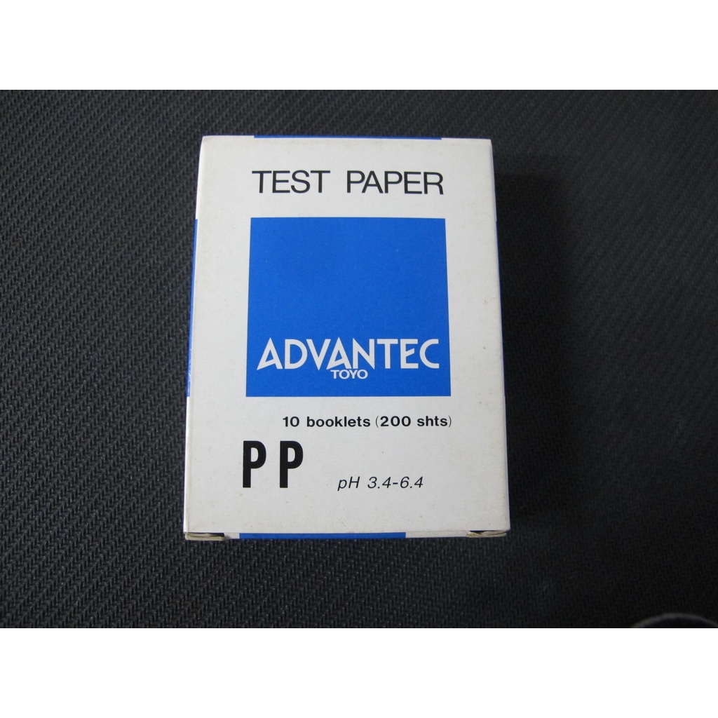 PH酸鹼試紙，化妝品規格專用，PH3.4-6.4。人體皮膚最適合酸度值，日本 TOYO ADVANTEC原廠。 | 蝦皮購物