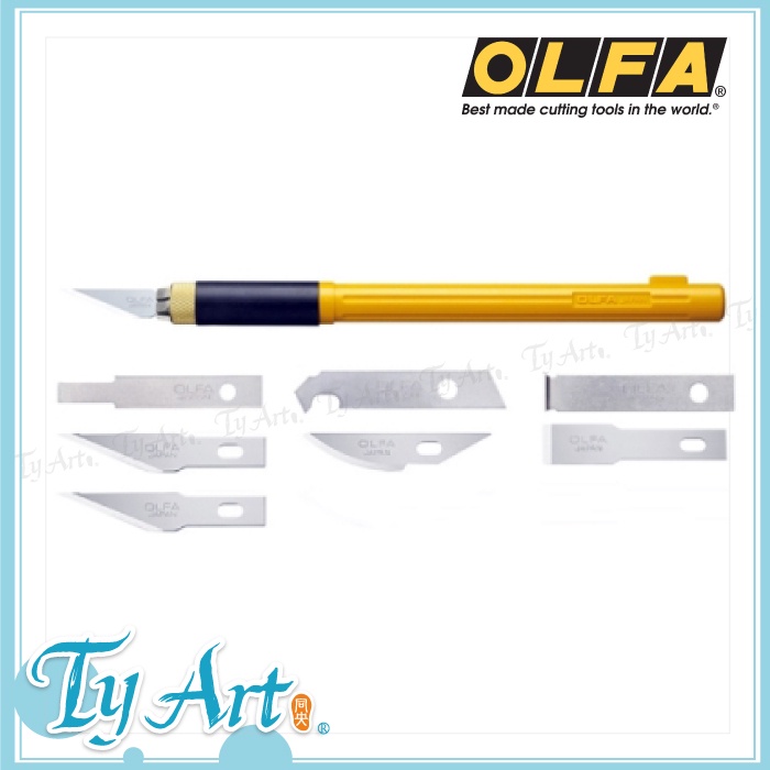 同央美術網購 日本 OLFA 專業級筆刀 AK-4/BP 超值包 附贈七片 替換刀片m | 蝦皮購物