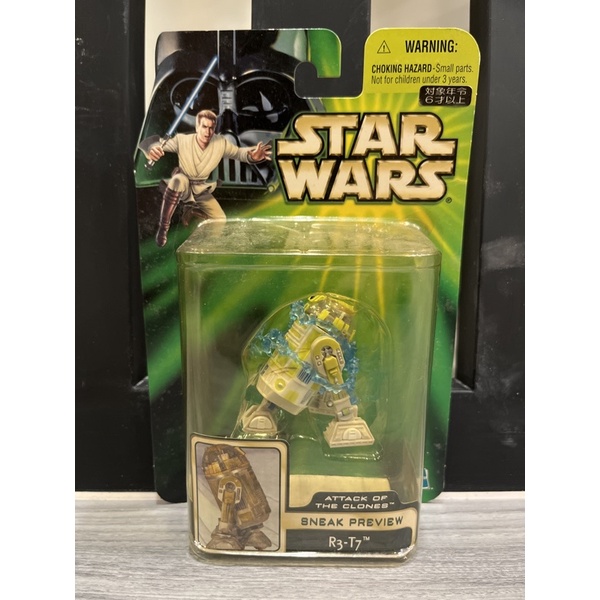 【星際大戰老玩具】Hasbro 曙光綠卡 R3-T7 宇航機器人 非 R2D2 3.75吋 | 蝦皮購物