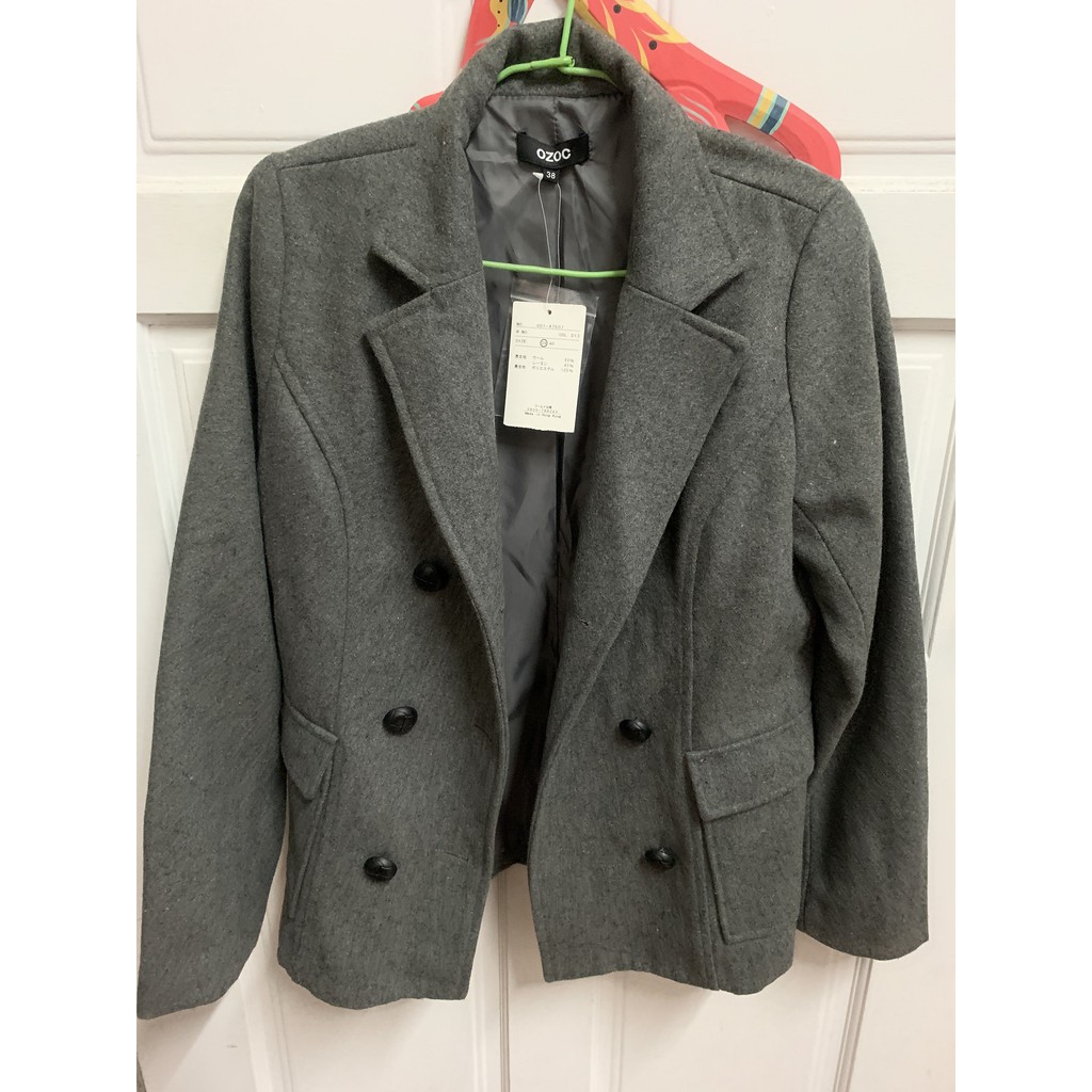 (降價）日本品牌 OZOC 外套 全新 38號（甜甜價） | 蝦皮購物
