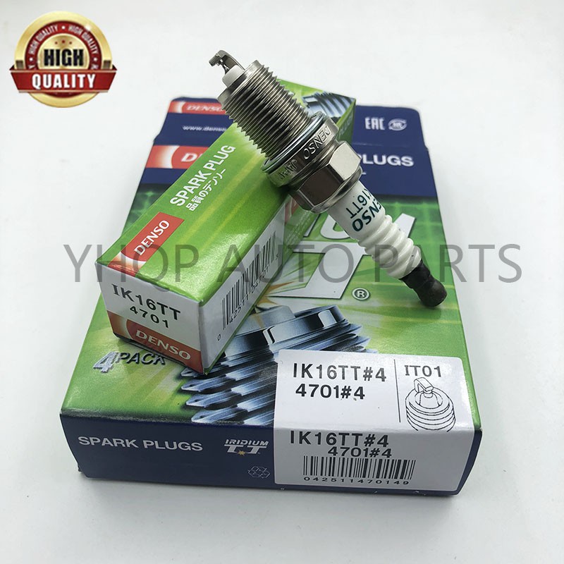 【現貨】DENSO (單顆) IK16TT 雙針 雙銥鉑金火星塞 性能壽命 IK16 跟 SK16R11 加強版本 正廠 | 蝦皮購物