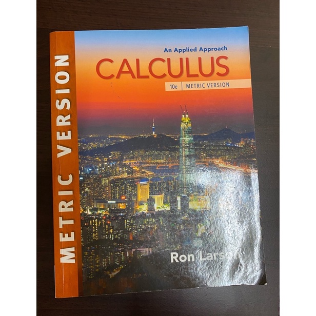 微積分原文書//Ron Larson//10e METRIC VERSION(原價$1100) | 蝦皮購物