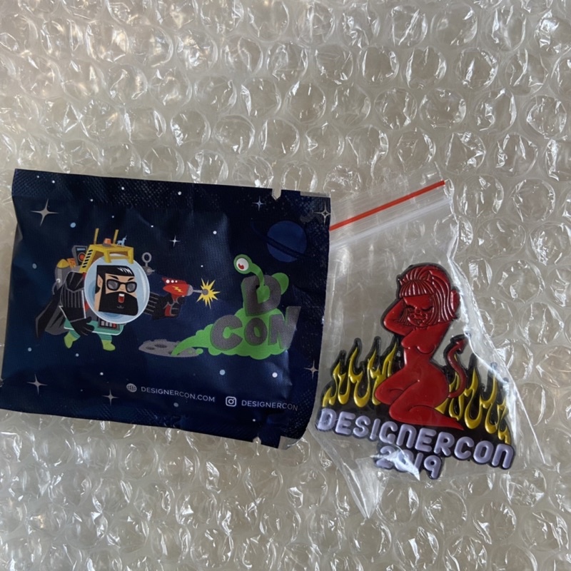 現貨 designer con 2019 DCON pin 徽章 sneaker lab wipe 球鞋擦拭布 | 蝦皮購物