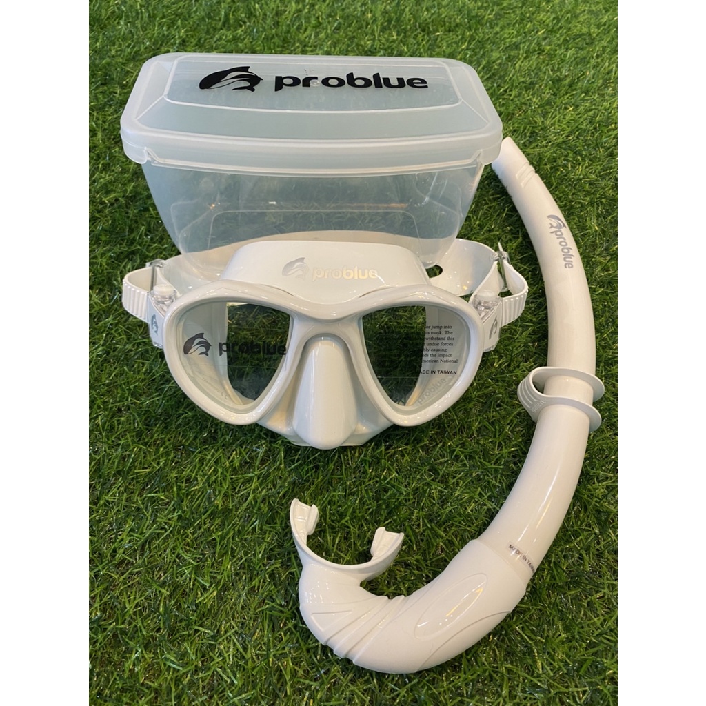 【島嶼潛水】PROBLUE MS-249W 自潛 浮潛 面鏡 | 蝦皮購物