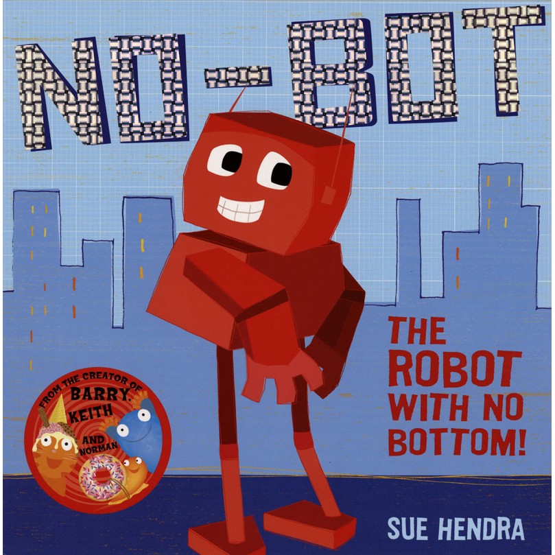 NO-BOT: THE ROBOT WITH NO BOTTOM｜英文故事繪本【麥克兒童外文書店】 | 蝦皮購物