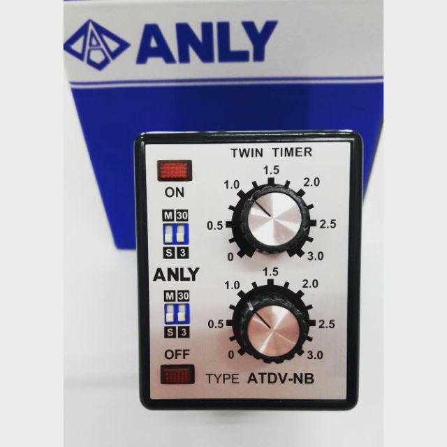 ANLY 雙調型計時器 ATDV-N 鎖底板型 , ATDV-Y 面板型 | 蝦皮購物
