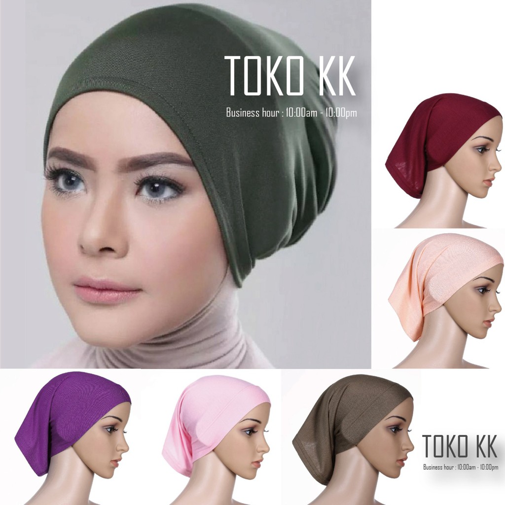 Ciput Ninja DALAMAN hijab Inner Pashmina muslim jilbab KC01 | 蝦皮購物