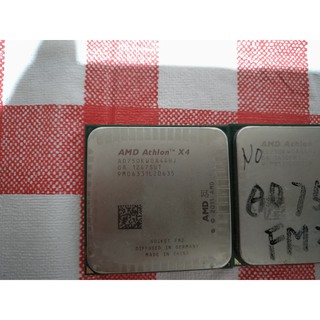 AMD Athlon X4 750k 3.4GHz AD750KWOA44HJ 四核心 FM2/FM2+ | 蝦皮購物