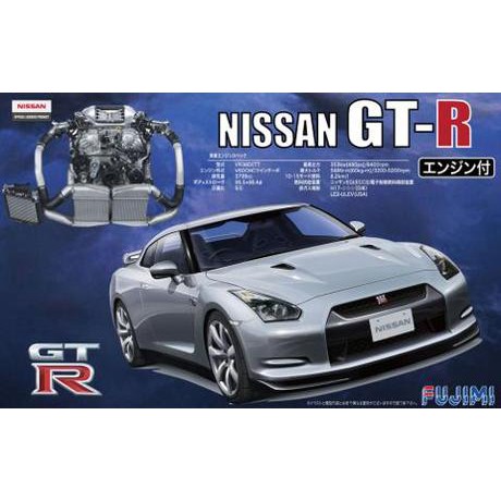 FUJIMI 03794 ID131 Nissan GT-R (R35) 附引擎 1/24 組裝套件 | 蝦皮購物