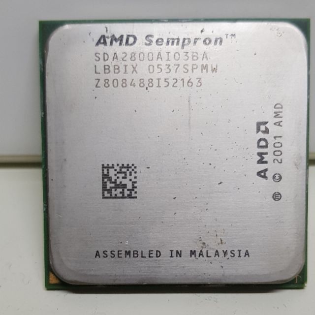 AMD Sempron 2800+ CPU 2.0Ghz 475腳位 二手 | 蝦皮購物